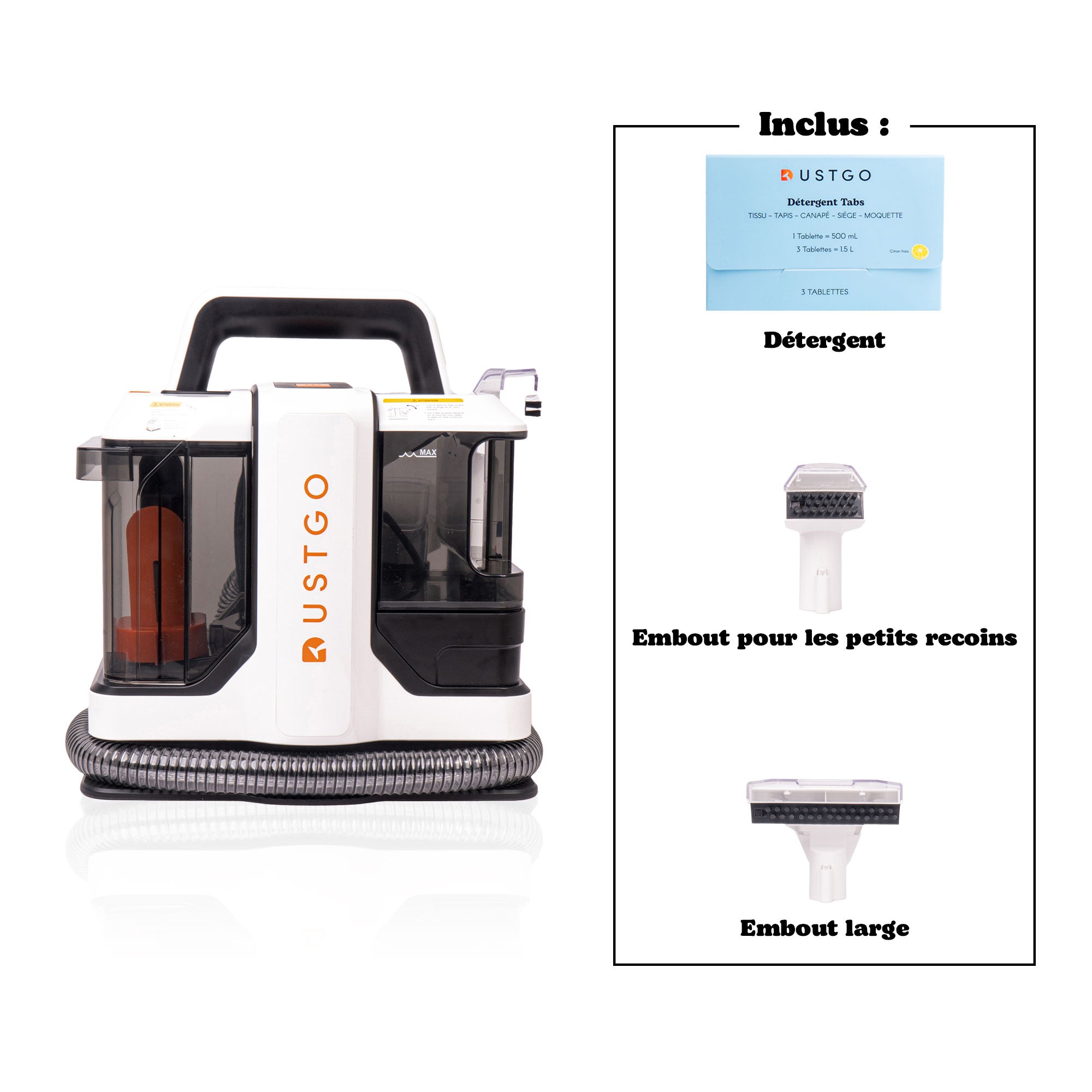 Dustgo - La Shampouineuse Professionnelle